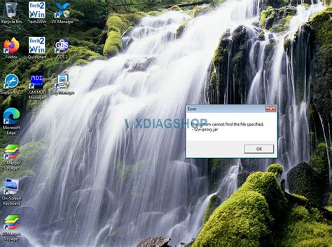 vxdiag gm gds2 ‘cannot find file specified solution