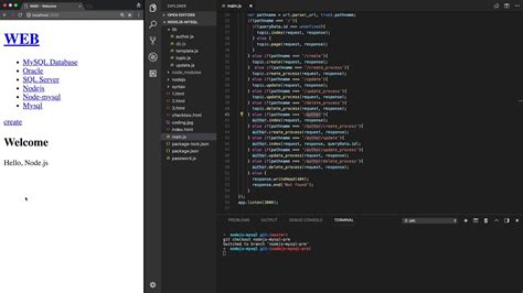 node js and mysql 15 저자 관리 기능 구현 youtube