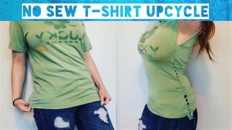 Cute And Easy Diy T Shirt Alterations Shirt Refashion T Shirt Diy Dye