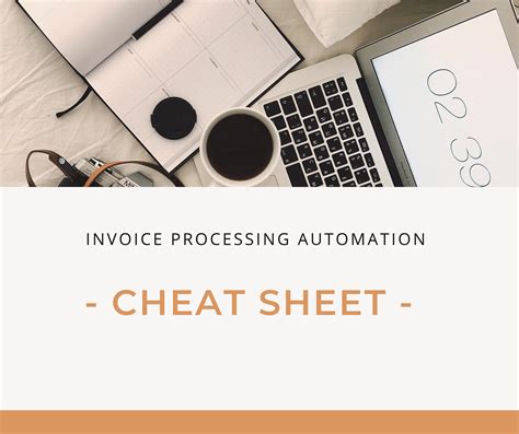 12 x invoice processing automation cheat sheet tips csc technology