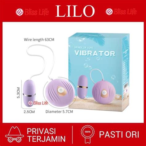 Promo Lilo Vibrator Dildo Alat Getar Sex Toys Alat Bantu Seksual Wanita