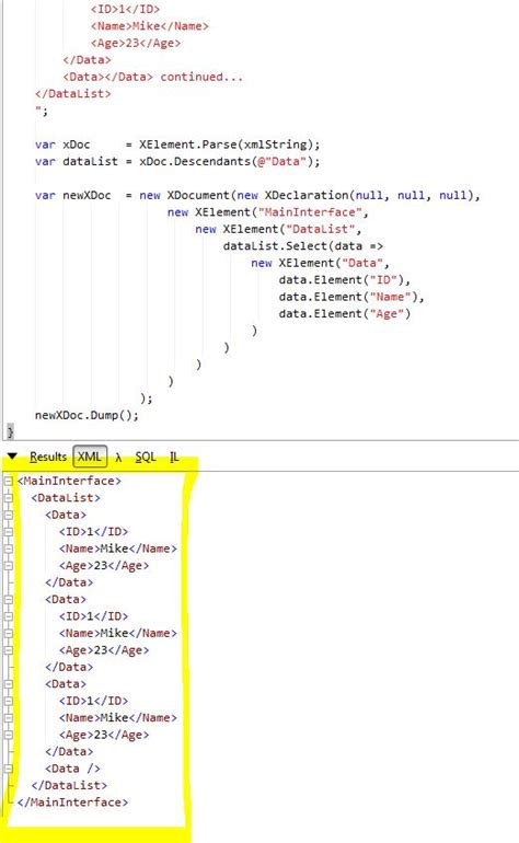how to remove declaration and add root element in existing xml file