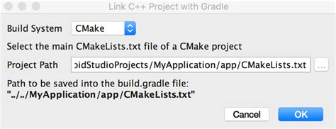 link gradle to your native library android developers
