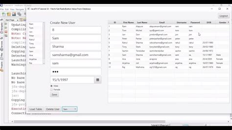 javafx 8 tutorial 33 fetch or get radiobutton value from
