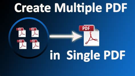 combine multiple pdf files in a single pdf pdf combining process