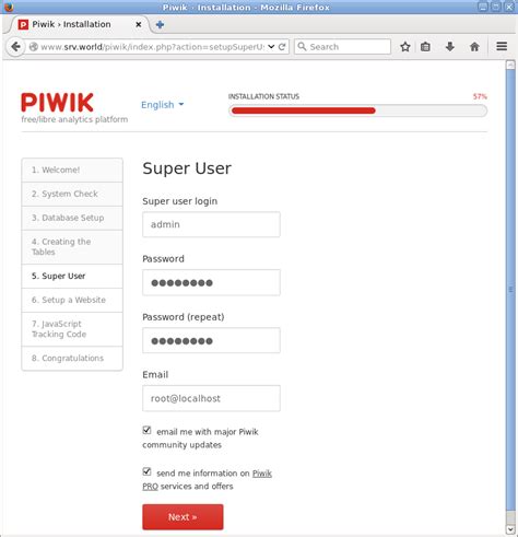 ubuntu 16 04 lts apache2 log report piwik server world