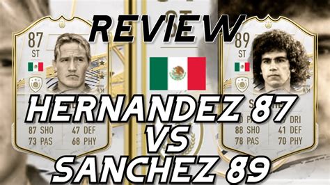 Luis Hernandez 87 Vs Hugo Sanchez 89 Fifa 21 Player Review Fifa 21