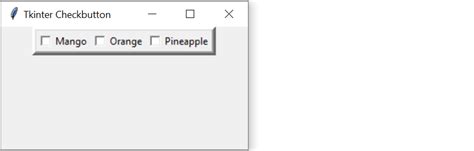 python tkinter checkbutton widget