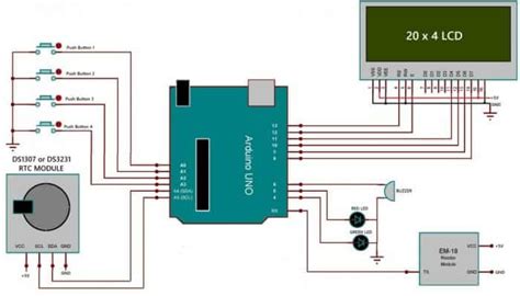 rfid based attendance system using arduino and lcd display