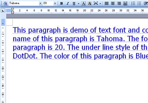 word font and color in c vb
