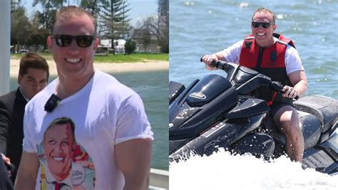Tight Tees And Jet Skis Steven Miles ‘stepped Up His Campaign