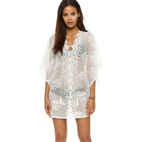Tooou Sexy Swimwear Bikini Lace Beach Cover Up White Swimsuit Cover Up