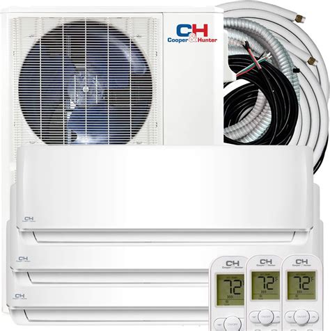 Cooper And Hunter Tri 3 Zone 9000 18000 24000 Btu Multi Zone
