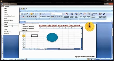how to insert microsoft excel into word document howto excel
