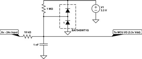 microcontroller input protection