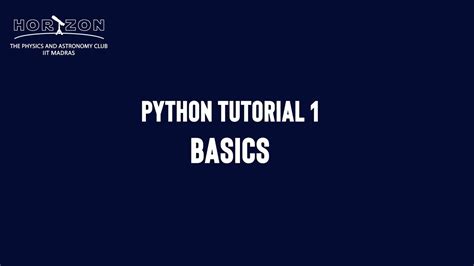 python for astronomy 1 python basics youtube