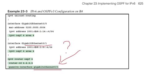 ospfv3 passive interface