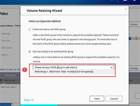how to remove second volume and expand first volume