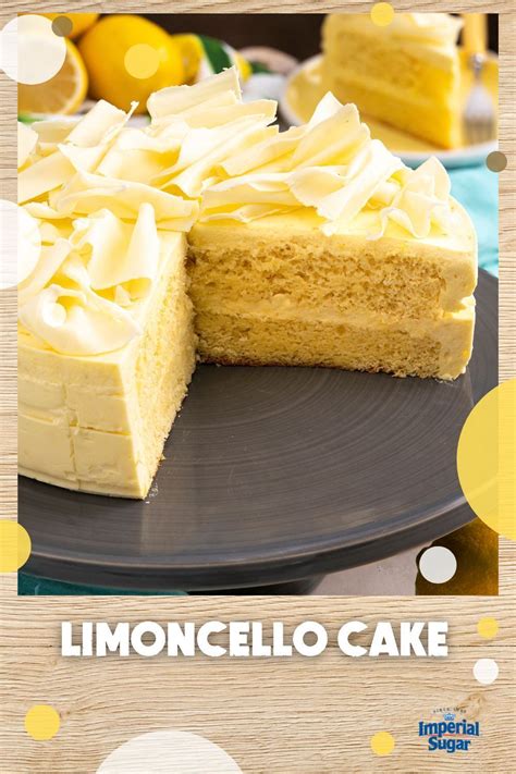 Limoncello Cake Imperial Sugar Рецепт