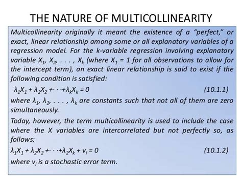 Multicolinearity