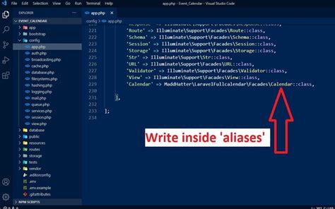 how to create event calendar in laravel part 2