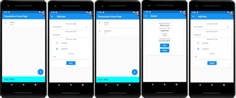 flutter tutorial sqlite offline crud ios and android apps