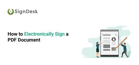 how to esign pdf documents online signdesk