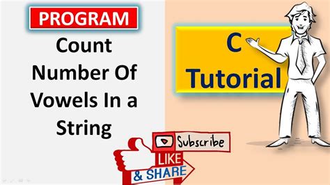 count number of vowels in a string youtube