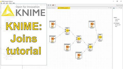 knime tutorial performing joins on knime analytics platform youtube