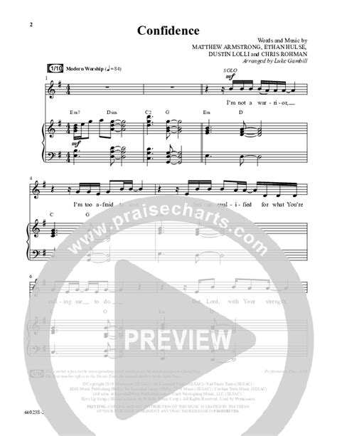 Confidence Choral Anthem Satb Sheet Music Pdf Word Music Arr Luke