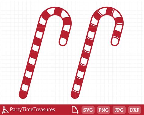 Candy Cane Svg Christmas Svg Candy Svg Candy Cane Clipart Etsy Hong Kong