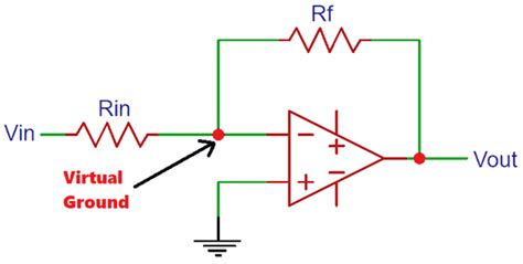 summing amplifier or op amp adder circuit diagram