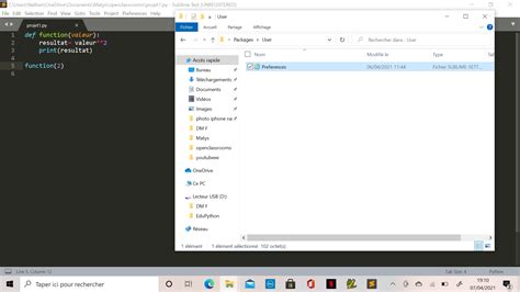 [résolu] python introuvable sur sublime texte 3 résultat python non