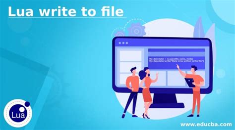 lua write to file working of write to file operation in lua examples