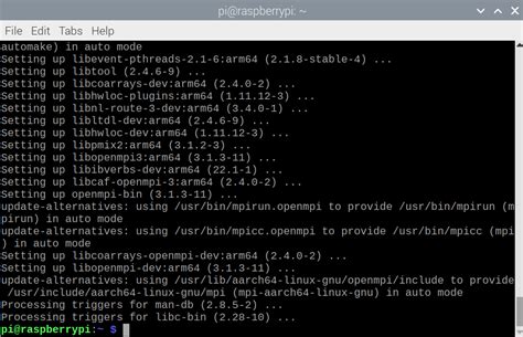 raspberry pi pytorch installation notes