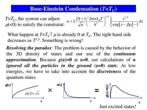 Ppt Lecture 23 Degenerate Fermi Gas And Bose Einstein Condensation Ch