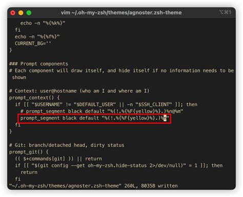 iterm2 oh my zsh agnoster 配置 刘硕的技术查阅手册