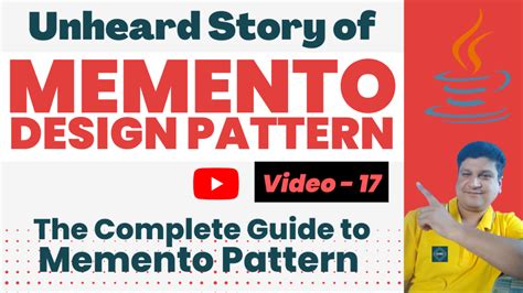memento design pattern explained memento design pattern tutorial with