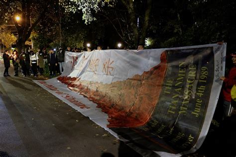 Hong Kong Police Detain Activist Five Others On Tiananmen Square