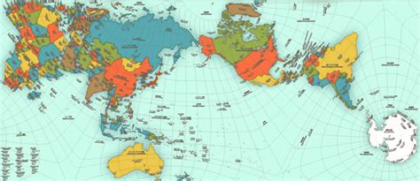 El Extraordinario Mapa Que Muestra Al Mundo Como Es Realmente