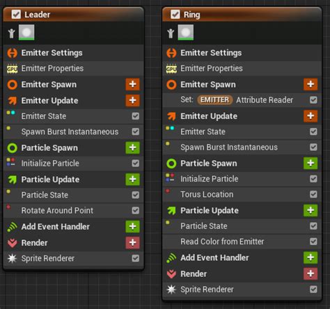 【ue4 26】niagara advanced 解説基礎編~particle attribute reader~ heyyo cg