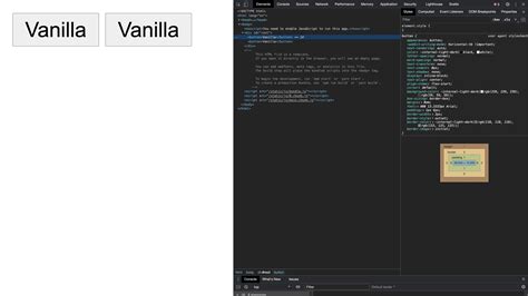 css why is the default margin different with react than with plain