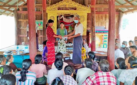 ပွင့်ဖြူမြို့နယ် ဖလံကျင်းကျေးရွာ၌ မြစိမ်းရောင်ကျေးရွာစီမံကိန်းရန်ပုံငွေ