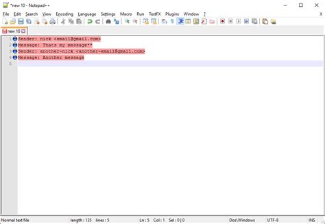 regex regexp notepad how to put not properly stack overflow