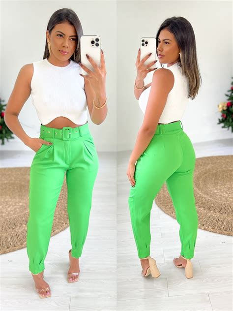 Topo 58 Imagem Calça Alfaiataria Verde Vn