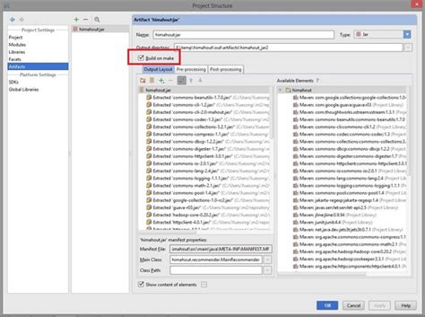 intellij idea java maven building project package