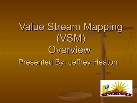 Value Stream Mapping Overview Update Ppt