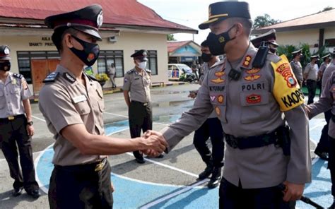 Polres Palopo Upacara Kenaikan Pangkat 48 Personel Pluz Id