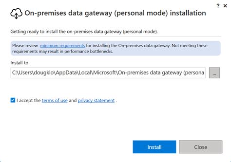 install an on premises data gateway microsoft learn