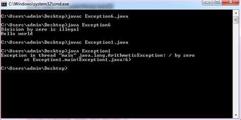exception handling javaform